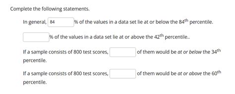 Solved Mplete The Following Statements In General Of The