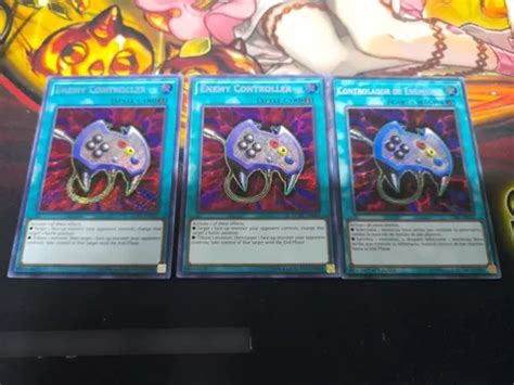 Yugioh Enemy Controller Tercia Secret Mercadolibre