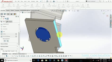Solidworks Drawing Alternate Position View Tutorial Tamil YouTube