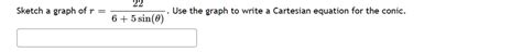 solved 77 sketch a graph of r use the graph to write cartesian