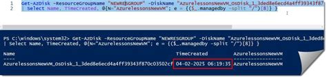 How To Check Vm Creation Date In Azure Azure Lessons
