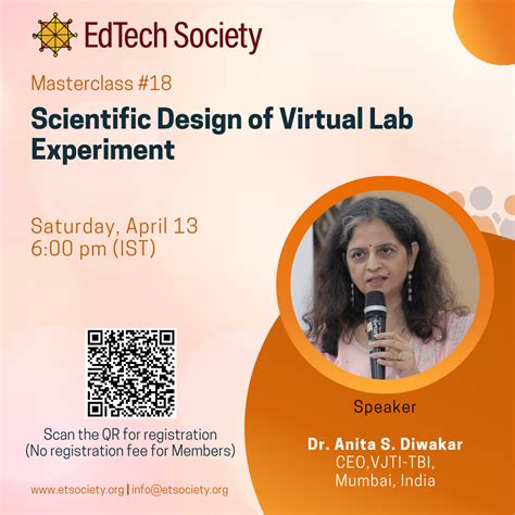 Masterclass 18 Scientific Design Of Virtual Lab Experiment Edtech Society