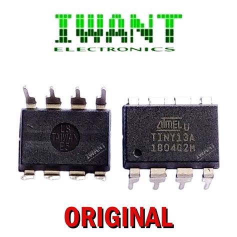 Jual Attiny13a Pu Dip Original Attiny13a Pu Attiny 13 Avr Atmega Microcontoller Shopee Indonesia
