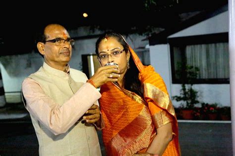 Shivraj Singh Chouhan Celebrates Karva Chauth