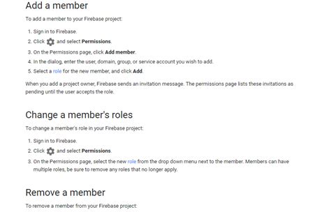 How To Add Another Account To Firebase Console Not The Project