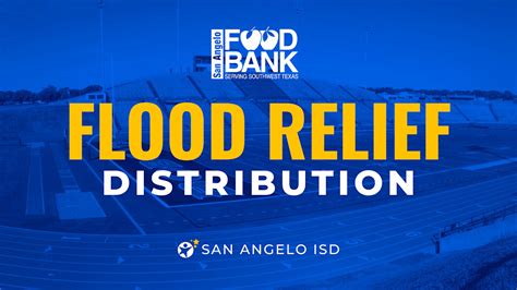 San Angelo Food Bank Disaster Relief Distributions News Item Belaire Elementary