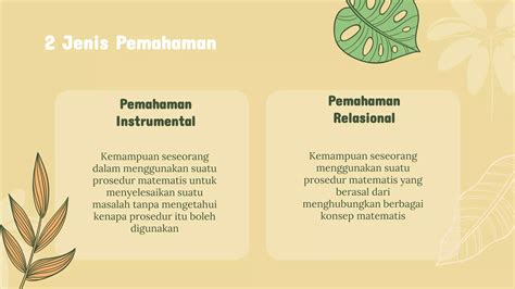 Relational Understanding And Instrumental Understanding Pptx