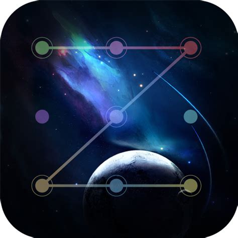 Galaxy Space Lock Screen Galaxy Theme Lock Screen