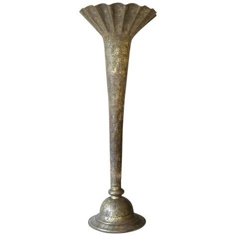 Antique Oriental Brass Floor Lamp For Sale At 1stdibs