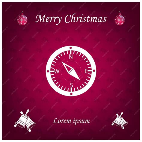 Premium Vector Compass Web Icon