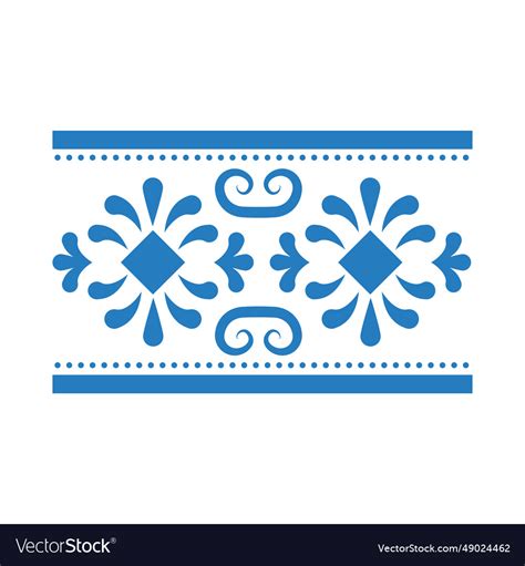 Mexican Pattern Royalty Free Vector Image Vectorstock
