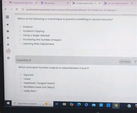 Which Of The Following Is A Technique To Prevent Overfitting In Neural