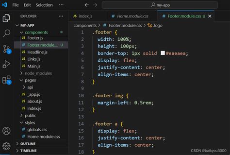 Nextjsreact进门记006【理解掌握nextjs的css Modules管理功能】nextjs Css Csdn博客