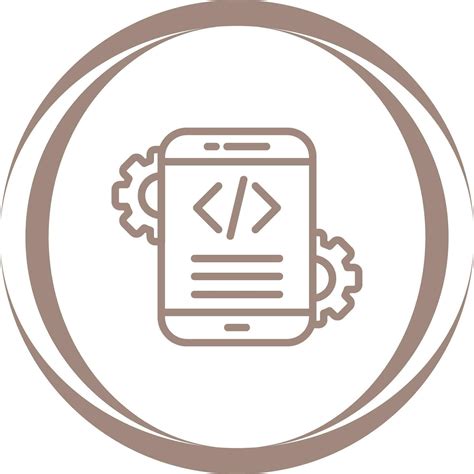 Mobile App Development Vector Icon 28302523 Vector Art At Vecteezy