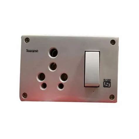 16a Combined Switch Socket Combination At ₹ 50 Piece New Delhi Id 20787322530