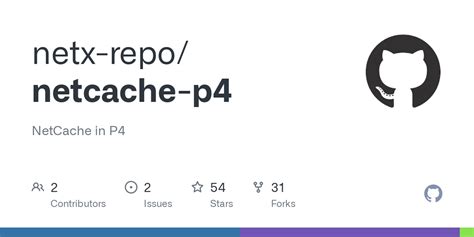 Github Netx Repo Netcache P Netcache In P