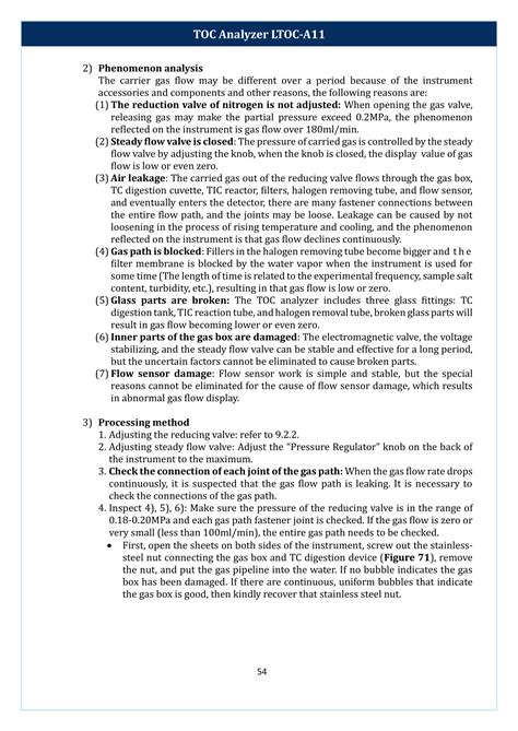 Toc Analyzer Ltoc A11 Operating Manual Labtron