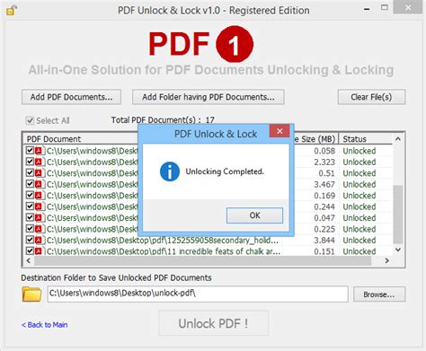 PDF Lock Unlock Key To Unlock PDF Lock PDF Files