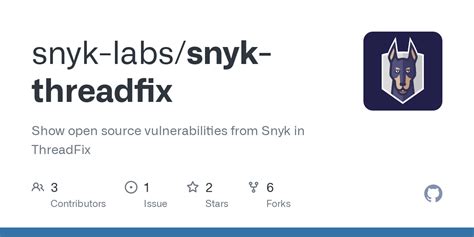Github Snyk Labssnyk Threadfix Show Open Source Vulnerabilities