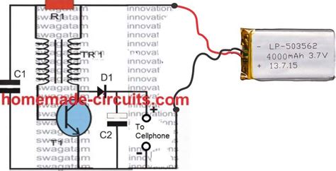 Simple Power Bank Circuits For Mobile Phones Homemade Circuit Projects