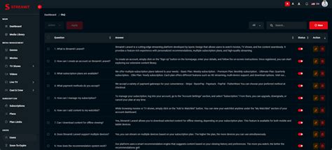 streamit laravel movie tv show video streaming platform with