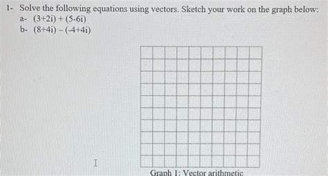 Solved Solve The Following Equations Using Vectors Chegg