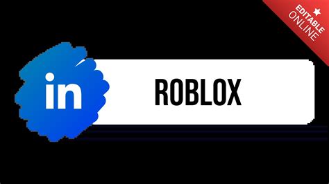 Roblox Animated Linkedin Subscription Interface Button Text Effect Generator