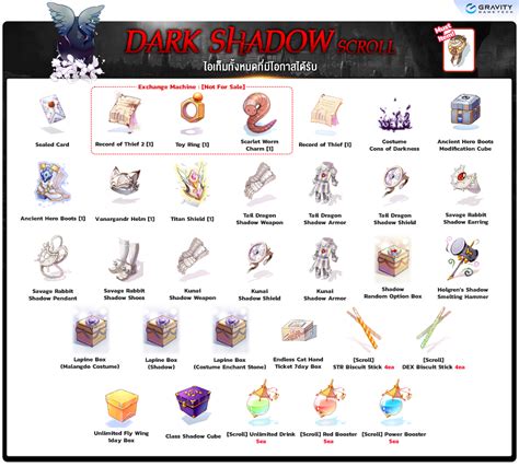Dark Shadow Scroll Ragnarok Online