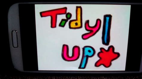 The Tidy Up Song Funny YouTube