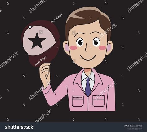 Man Vector Clip Art Illustration Stock Vector Royalty Free 2137094625 Shutterstock