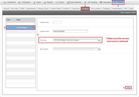 Sync Time Easyclocking Help Guide