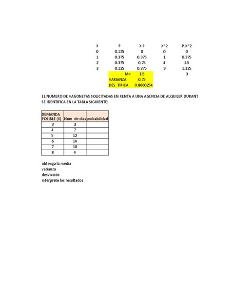 Variables Discretas Pdf