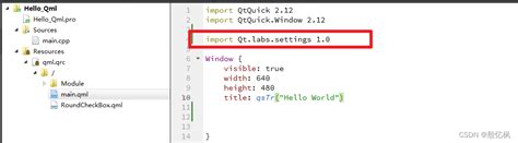qml学习六： settings qml settings csdn博客