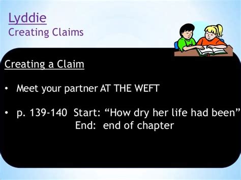 Lyddie Lesson Twelve Unit 1