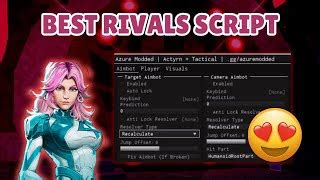 Best Updated Rivals Script Gui Aimbot Esp Fly More Roblox Roblox Scripts Mania Mp Mp