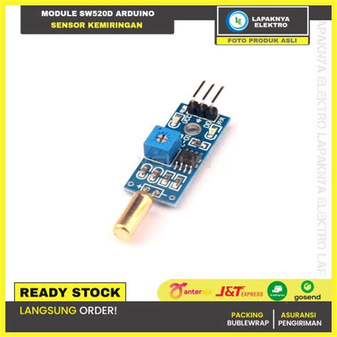Jual Sensor Kemiringan Sw520d Modul Sensor Kemiringan Angle Sensor