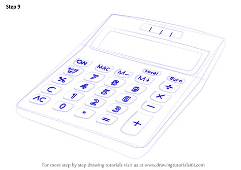 Scientific Calculator Drawing