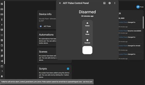 Adt Pulse Integration Feature Requests Home Assistant Community
