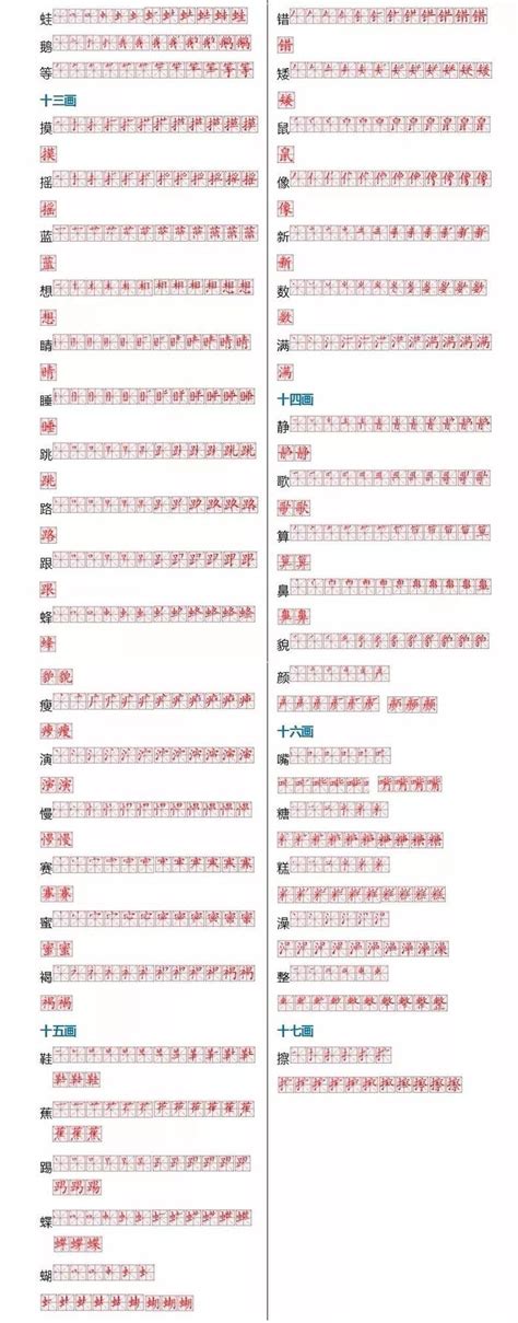 小学语文常用560个生字笔画笔顺表，建议家长收藏 收藏 笔画 笔顺 新浪新闻