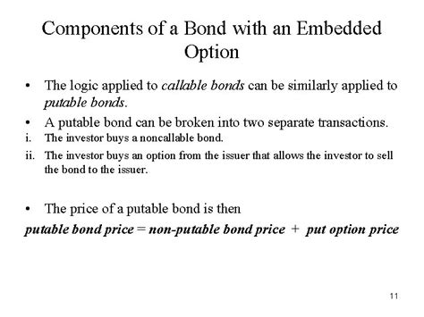 Valuing Bonds With Embedded Options 1 Traditional Valuation