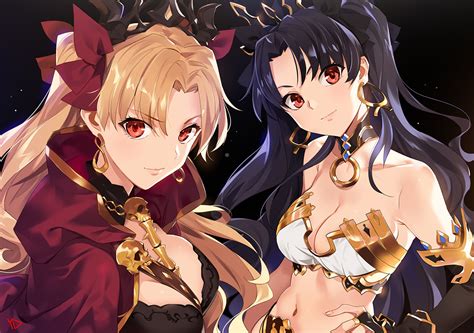 Ishtar And Ereshkigal YD R Fatestaynight