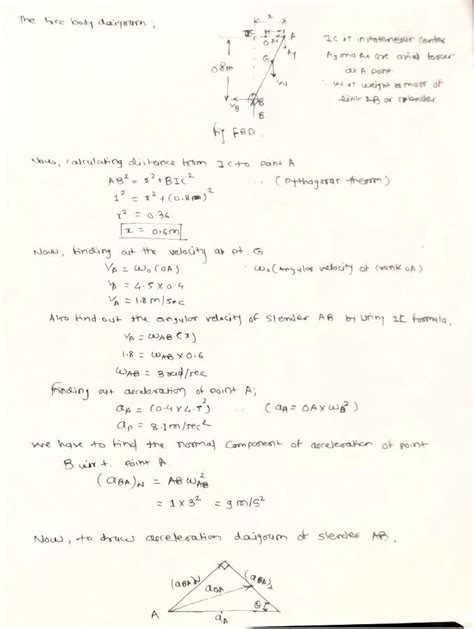 Solved The Crank Oa Rotates In The Vertical Plane With A Constant