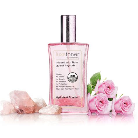 Pure Hydration Toner With Rose Quartz Crystals Luxe Beauty