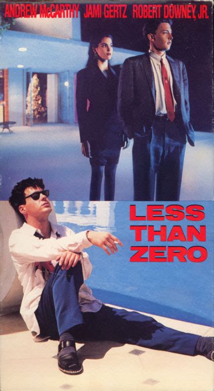 Less Than Zero Vhs Island