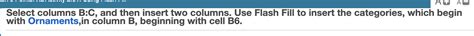 Solved Select Columns Bc And Then Insert Two Columns Use
