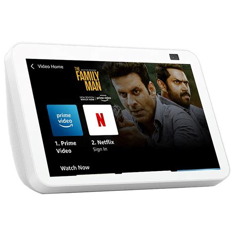 Buy Amazon Echo Show 8 2nd Gen With Built In Alexa Smart Wi Fi Speaker Passive Bass Radiator