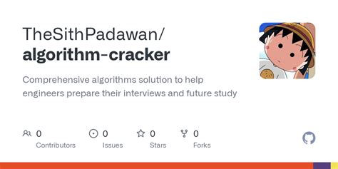 GitHub TheSithPadawan Algorithm Cracker Comprehensive Algorithms Solution To Help Engineers