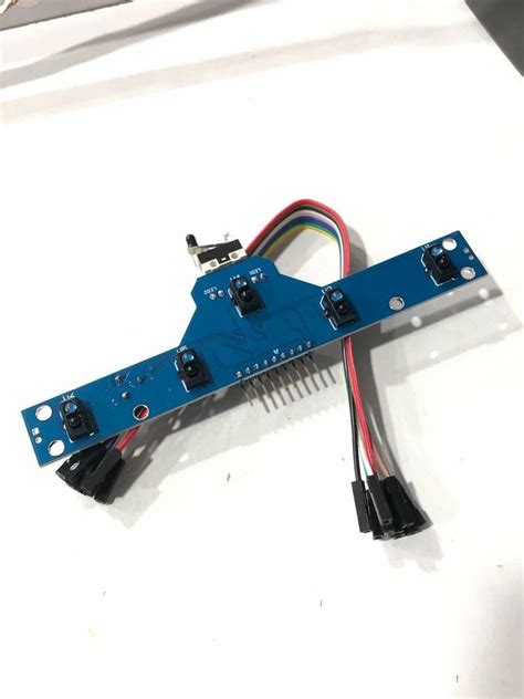 Roboway 5 Way Ir Sensor Module With Bump Switch At ₹ 140 Piece Ir Motion Sensor In New Delhi