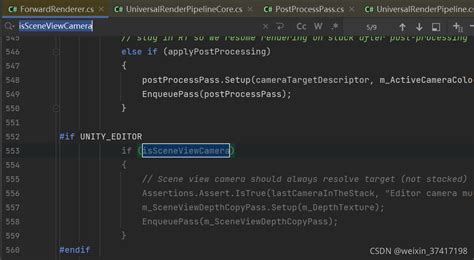 【unity urp】render feature如何区分game view还是scene view renderfeature效果只在