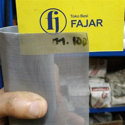 Jual Siap Kirim] Kasa Kawat Saringan Ayakan Tepung Minyak Mesh 100 Bidang 1 Meter Shopee Indonesia